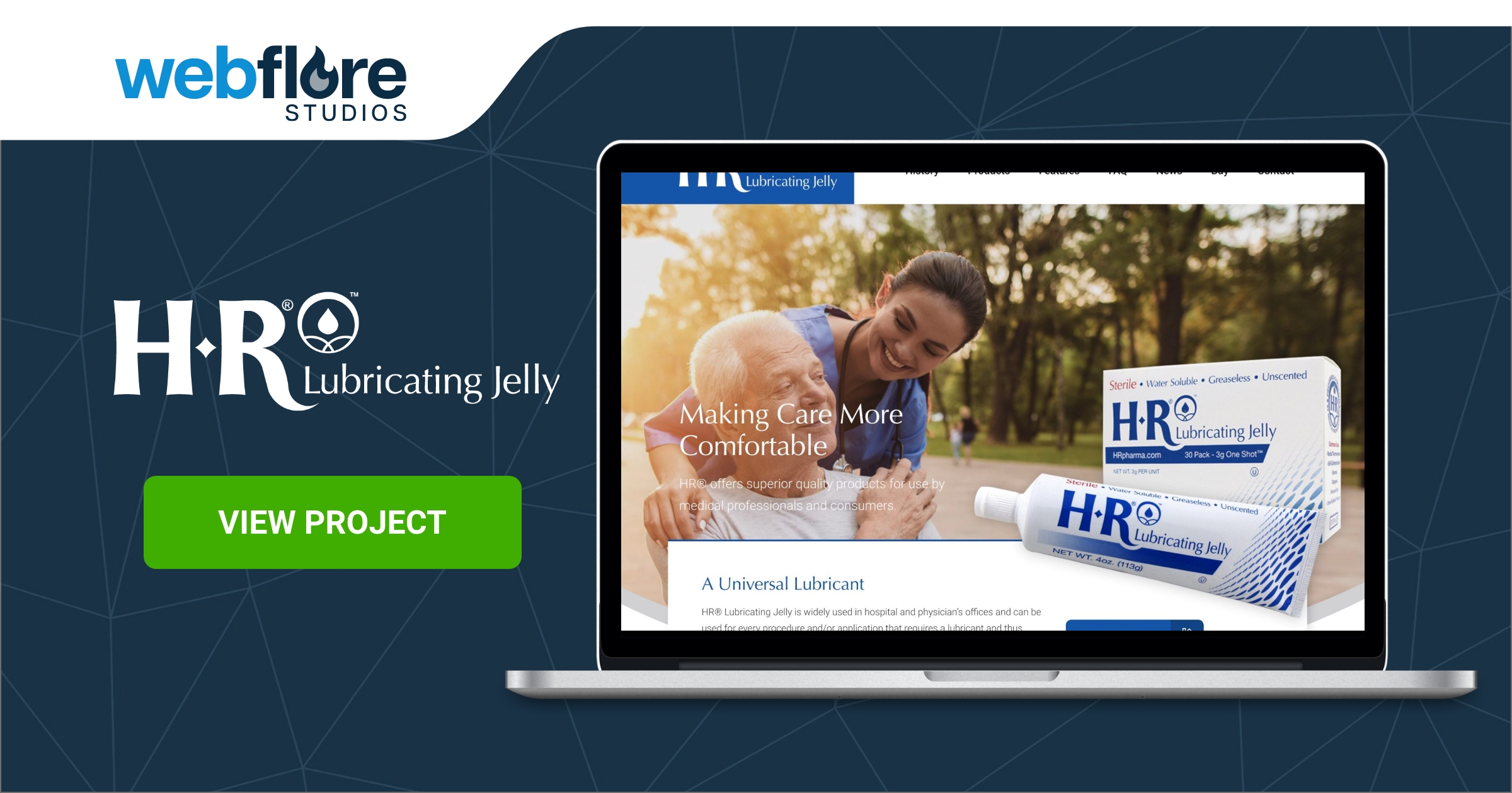 HR Lubricating Jelly - Webflare